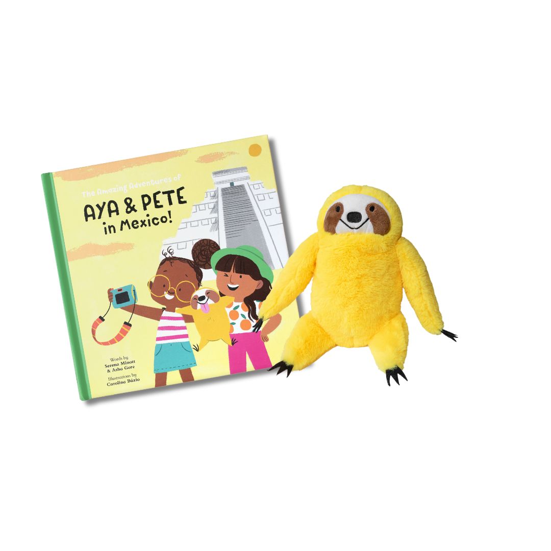 Aya & Pete in Mexico Book + Plush Pete Set – Shop Ashima