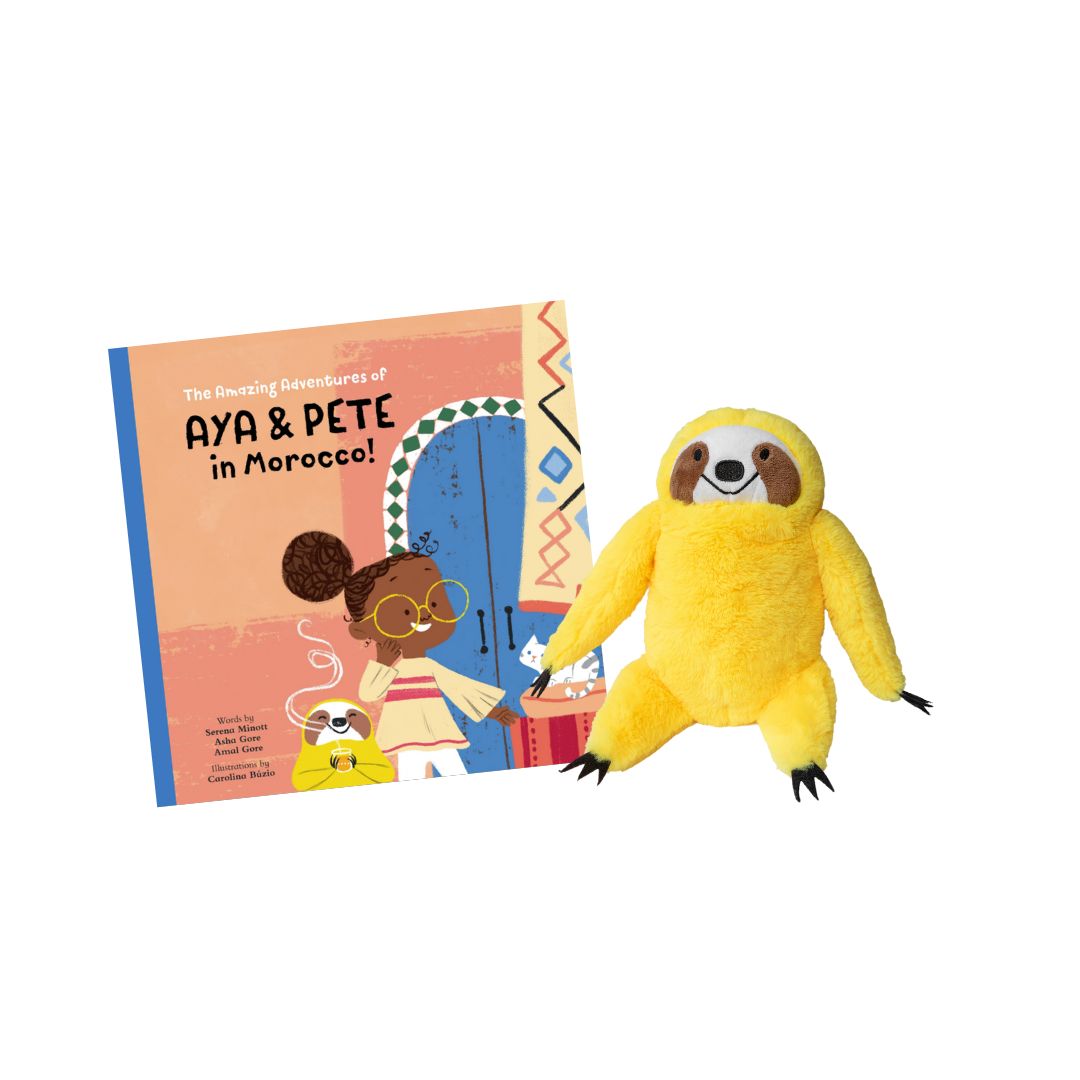 Aya & Pete in Morocco Book + Plush Pete Set – Shop Ashima